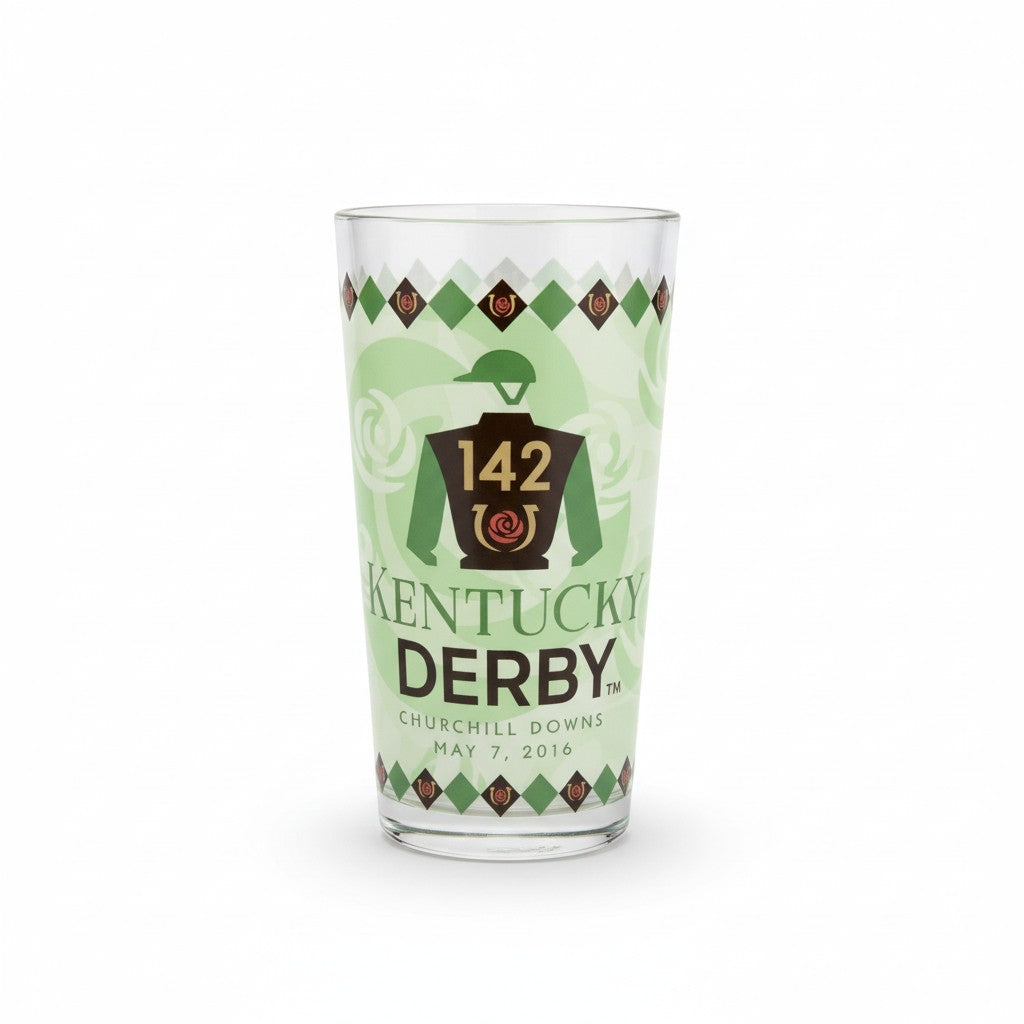 2016 Official 142nd Kentucky Derby Mint Julep Glass | Collectibles